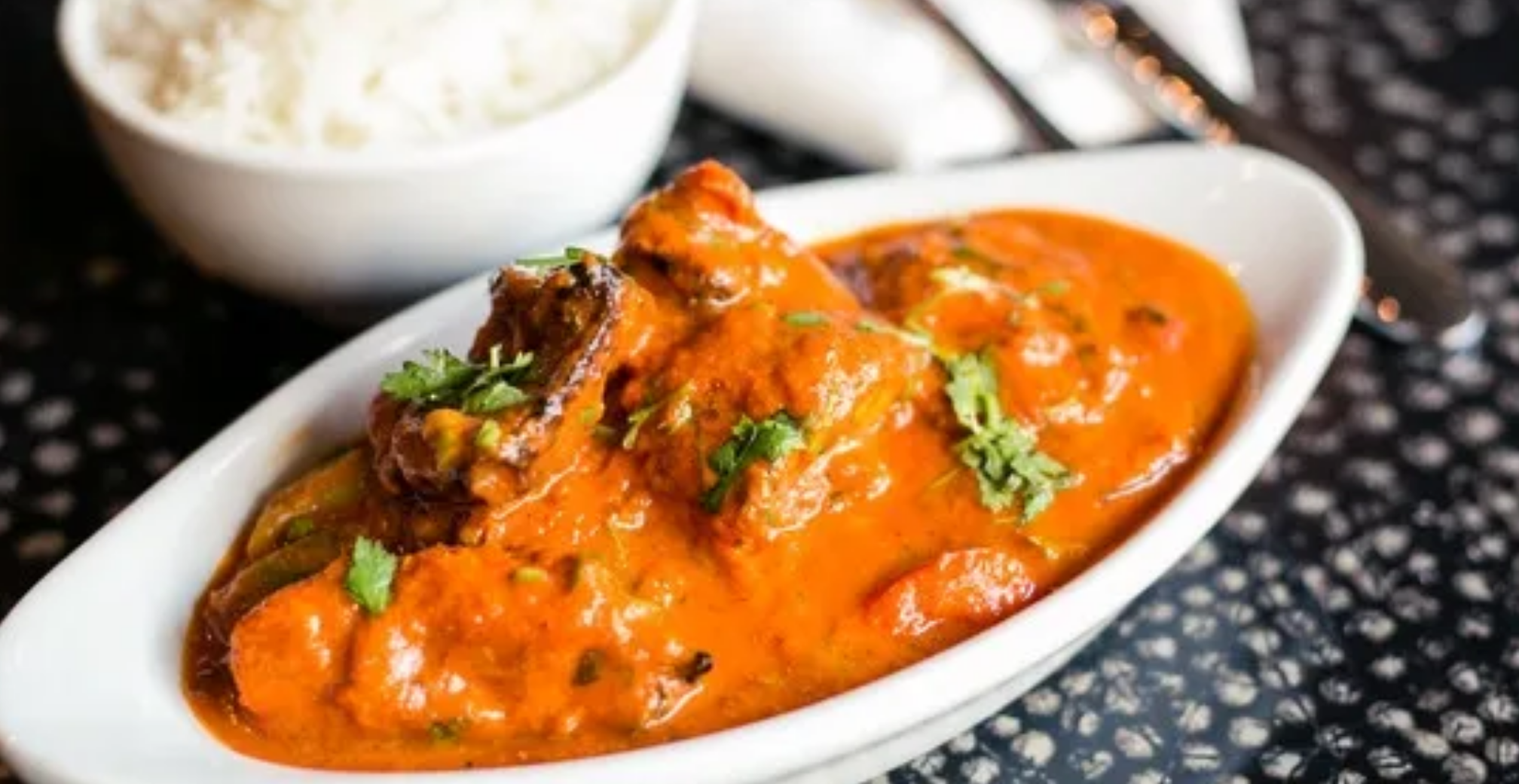 BMC Combo Meal: Samosa, Butter Masala Chicken, Rice and Butter Naan ...
